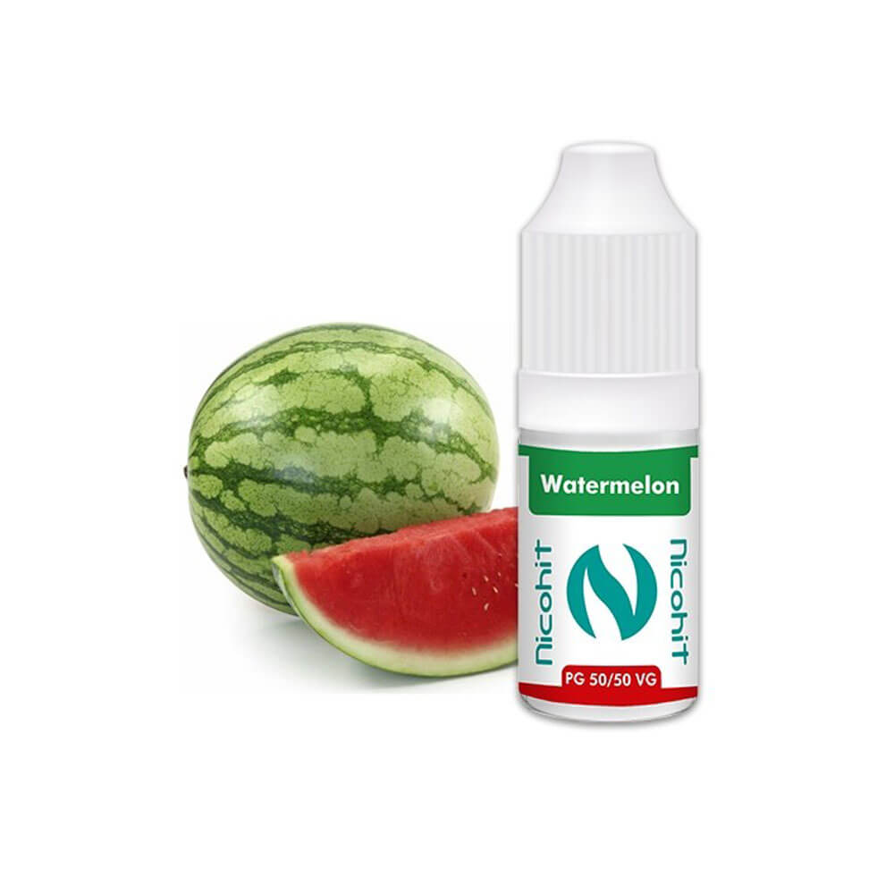 Watermelon 50/50 E-Liquid Nicohit (5 X 10ml) - UK Mvshop